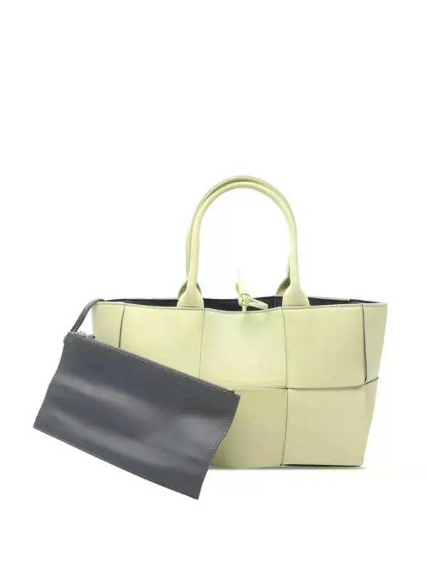 Bottega Veneta Small Nappa Maxi Intrecciato Arco Tote Bag