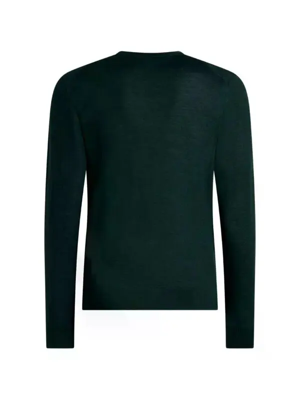 Etro Wool And Silk Sweater With Pegaso Embroidery