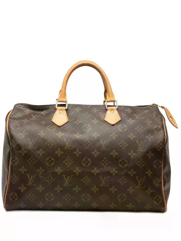 LOUIS VUITTON Monogram Speedy 35 Boston Bag