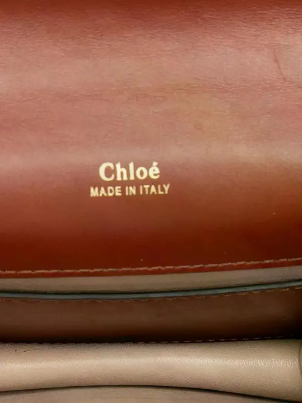 Chloé Aby Lock Chain Flap Crossbody Bag