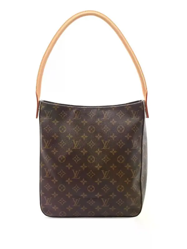 LOUIS VUITTON Monogram Looping Gm Shoulder Bag - Brown