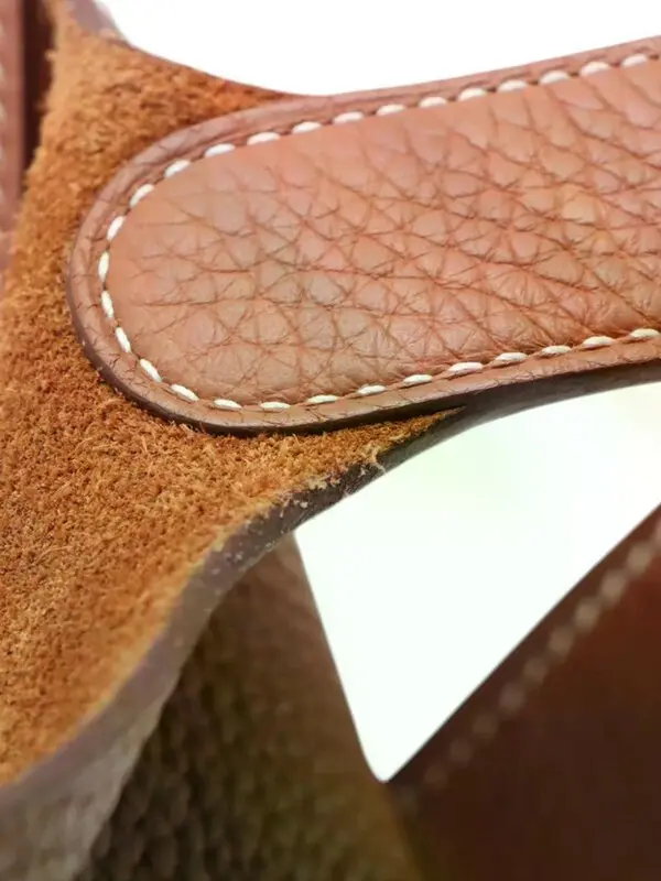 Hermès Clemence Picotin Lock 22 Handbag - Brown