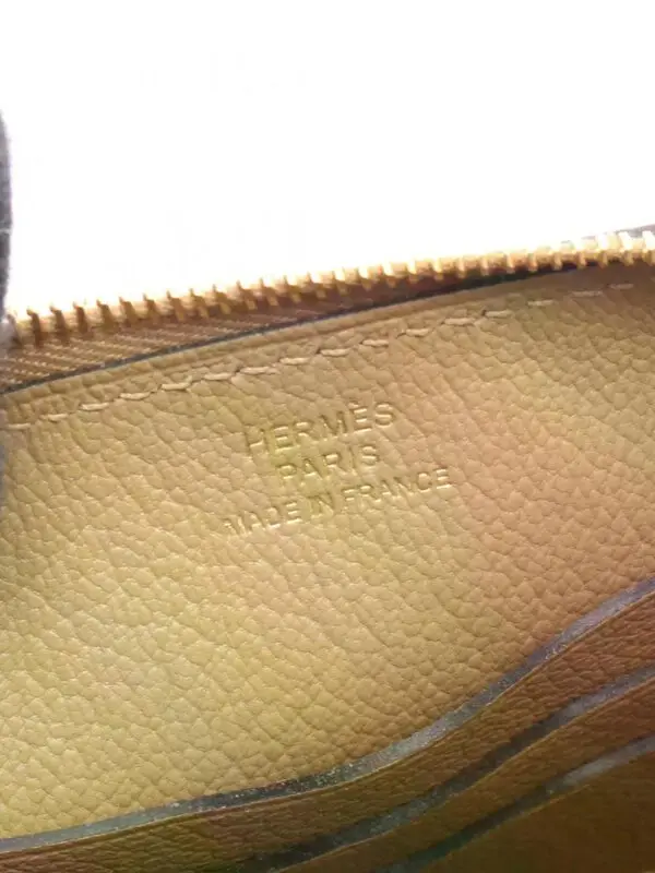 Hermès Evercolor Zipengo Chaine D'ancre To Go Pouch Crossbody Bag - Brown