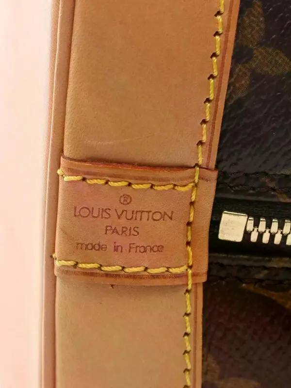 LOUIS VUITTON Monogram Alma Pm Handbag - Brown