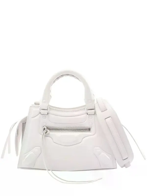 Balenciaga Neo Classic City Satchel - White