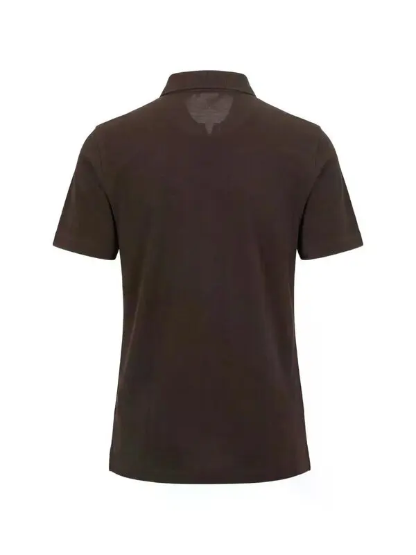 DRUMOHR Button-fastening Side-slit Polo Shirt
