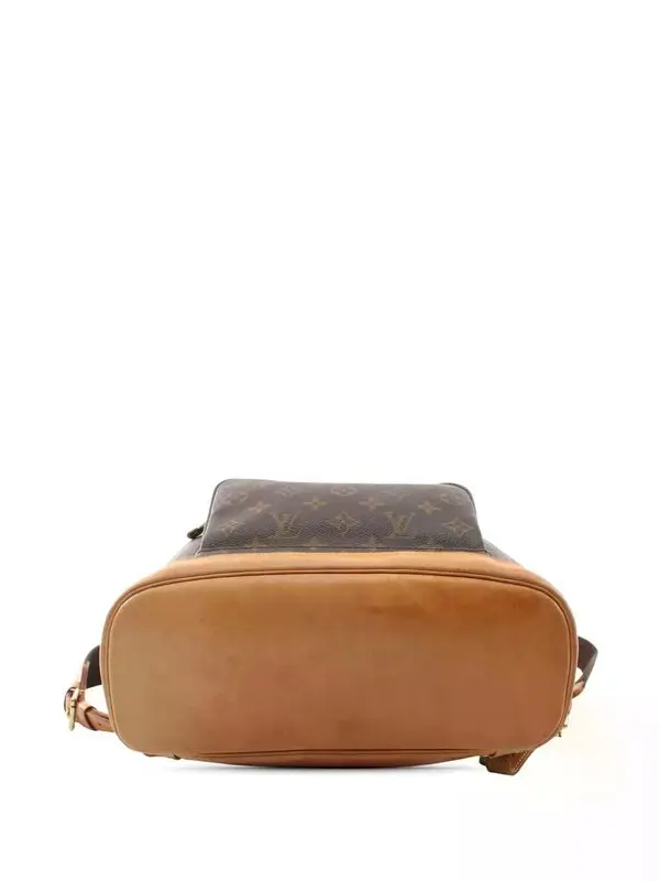 LOUIS VUITTON Monogram Montsouris Gm Backpack - Brown