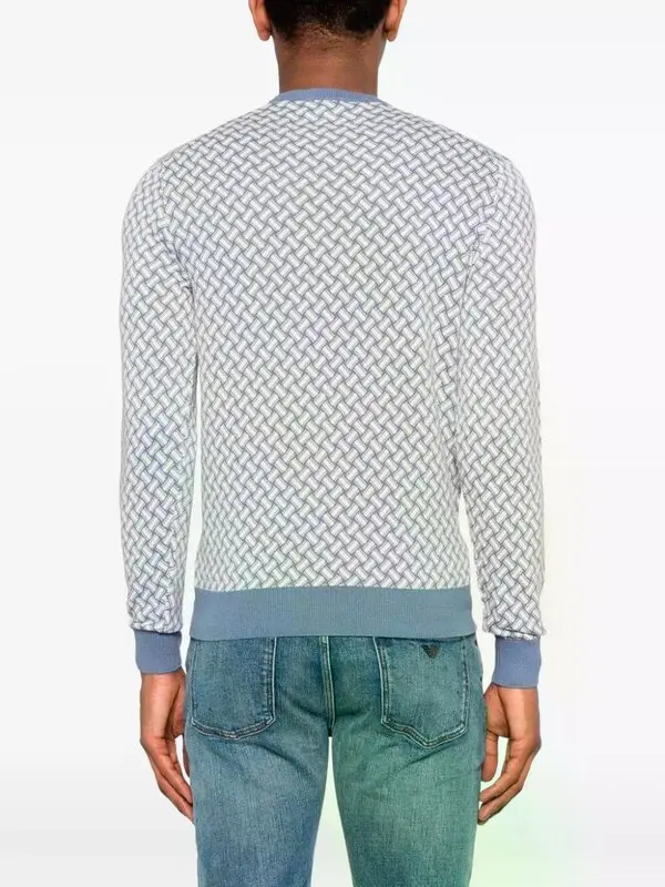 DRUMOHR Razor Blade Crew-neck Sweater