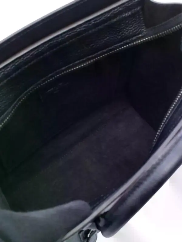 Celine Leather Luggage Tote Satchel