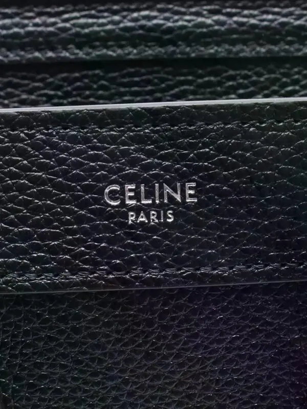 Celine Leather Luggage Tote Satchel