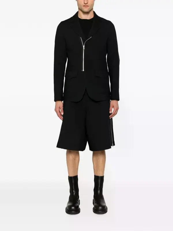 Comme Des Garçons Zip-fastening Blazer