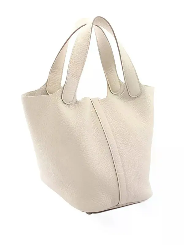 Hermès Clemence Picotin Lock 18 Handbag - Brown
