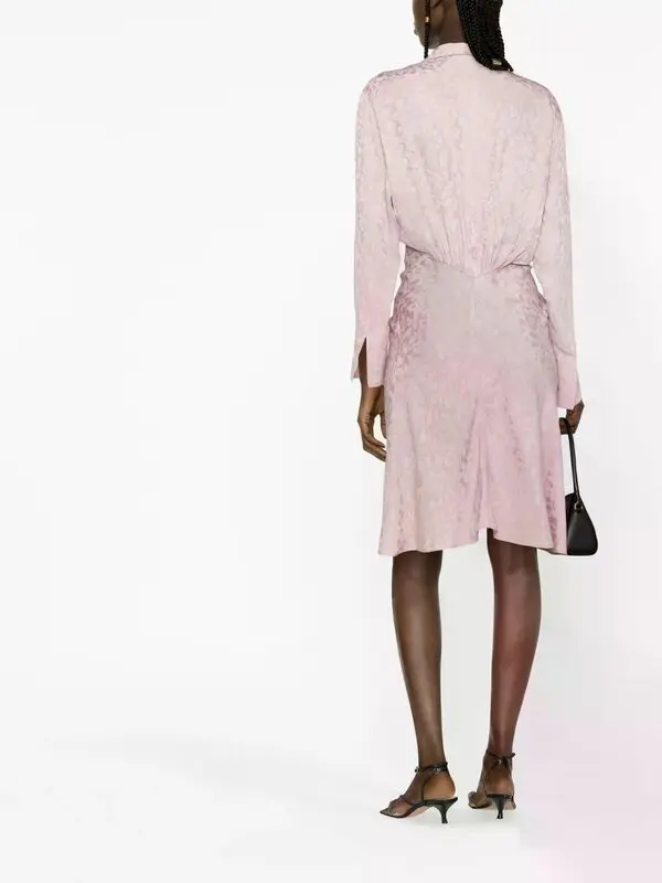 Zadig&Voltaire Rozo Silk Leopard Print Dress