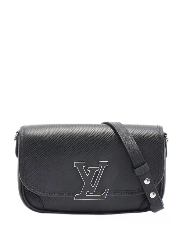 LOUIS VUITTON Epi Buci Crossbody Bag - Black