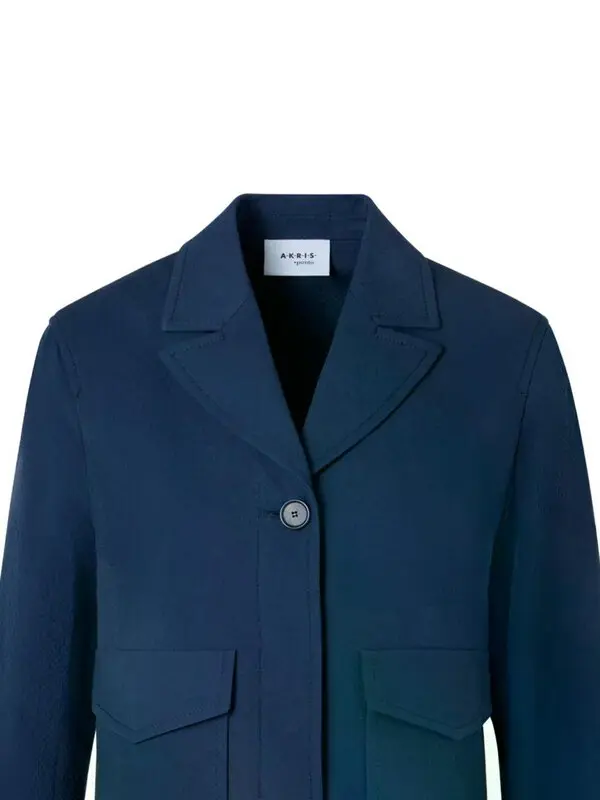 Akris Dark Notched Lapel Jacket
