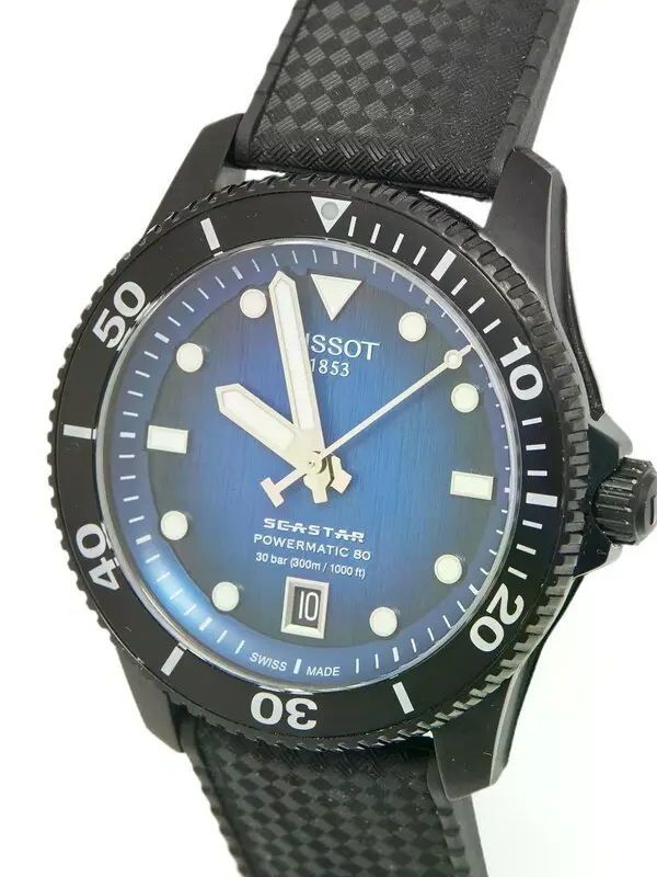 TISSOT Seastar 1000 Pvd-coated Stainless Steel Automatic Watch