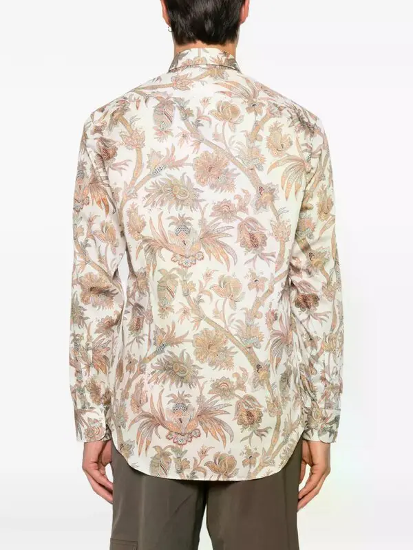 Etro Paisley-print Long-sleeve Shirt