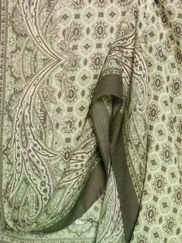 Etro Paisley-print Fringed Scarf