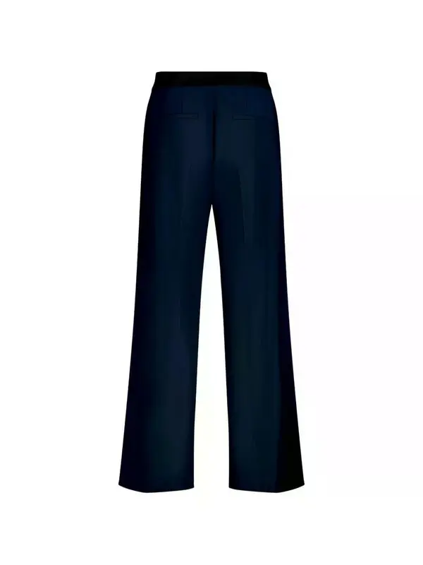 BETTY BARCLAY Marlene Pressed-crease Wide-leg Trousers