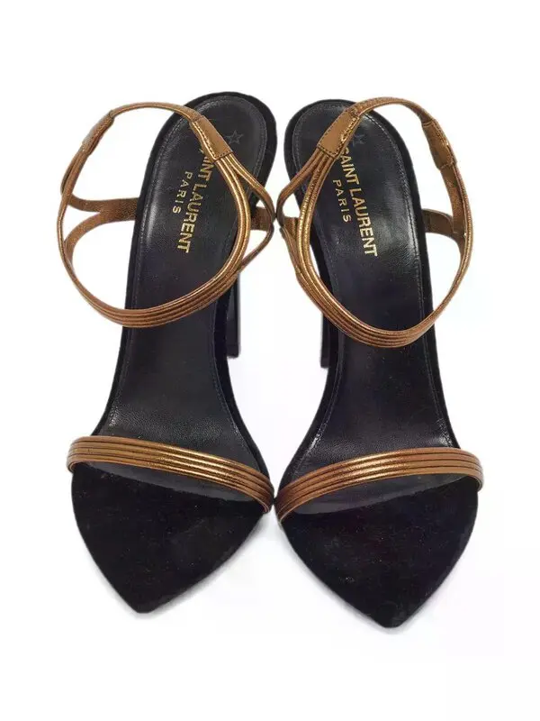 Saint Laurent Talitha Ankle Strap Sandals