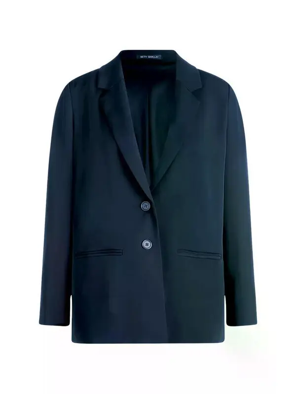 BETTY BARCLAY Notched Lapel Button-fastening Blazer
