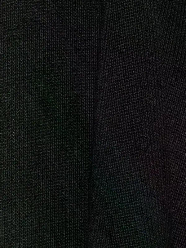 C.P. COMPANY Logo-patch Knitted Scarf