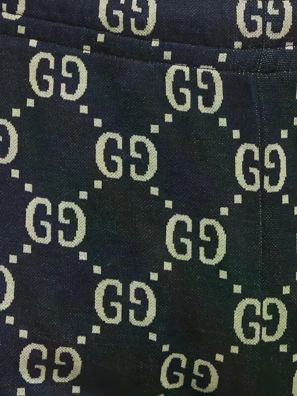 Gucci Monogram-pattern Side-stripe Track Pants