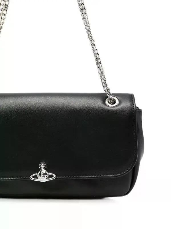 VIVIENNE WESTWOOD Orb Plaque Chain Strap Mini Crossbody Bag