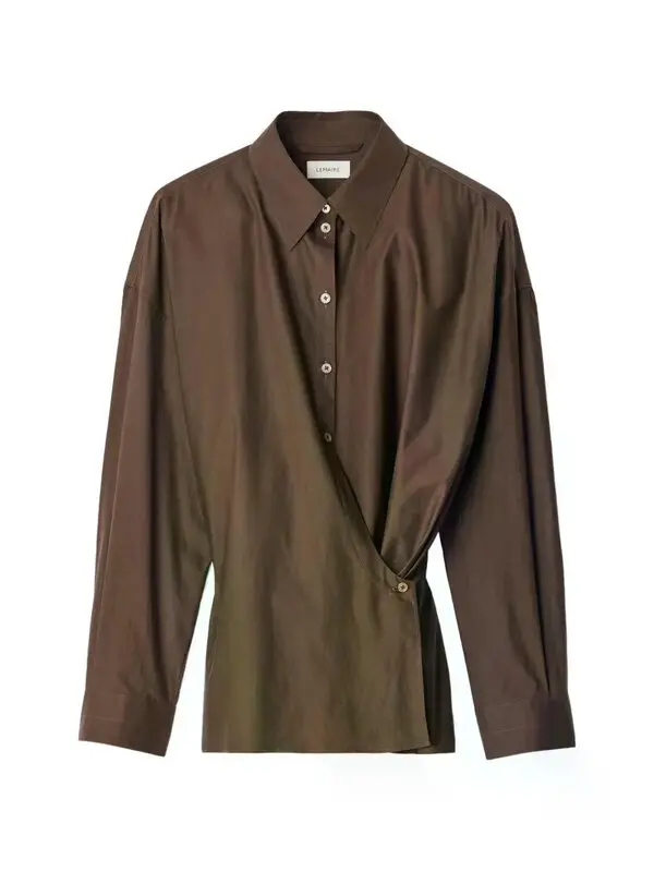 LEMAIRE Straight Collar Twisted Shirt