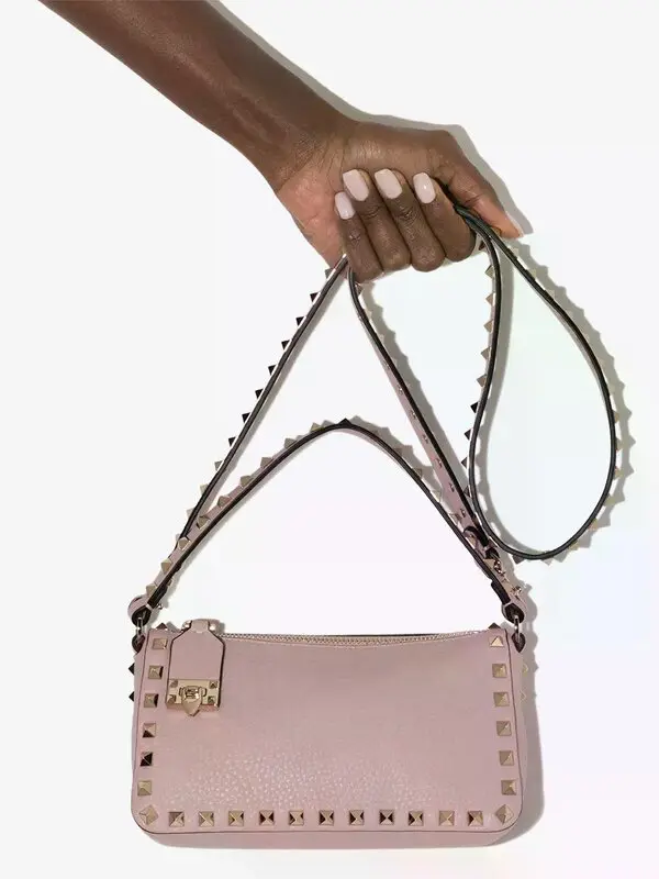 Valentino Garavani Small Rockstud Crossbody Bag - Pink