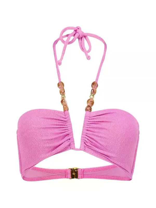 VIX PAULA HERMANNY Kiana Carol Bikini Top - Pink