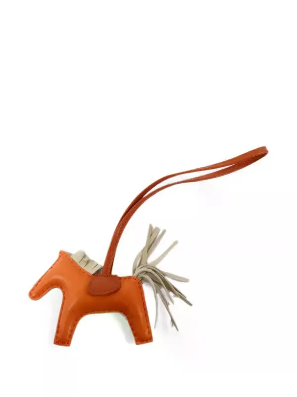 Hermès Rodeo Pm Horse Bag Charm - Orange