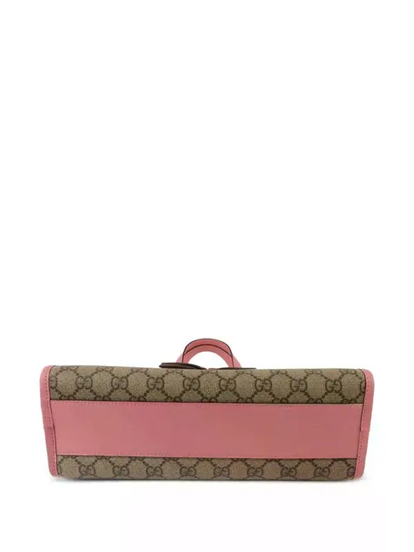 Gucci Strawberry Appliqué Tote Bag