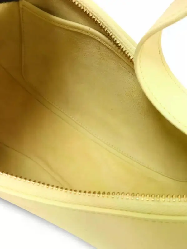 Celine Ava Logo-detail Shoulder Bag - Yellow