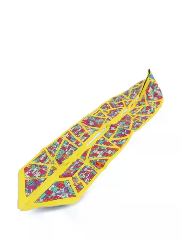Hermès Silk Print Scarf