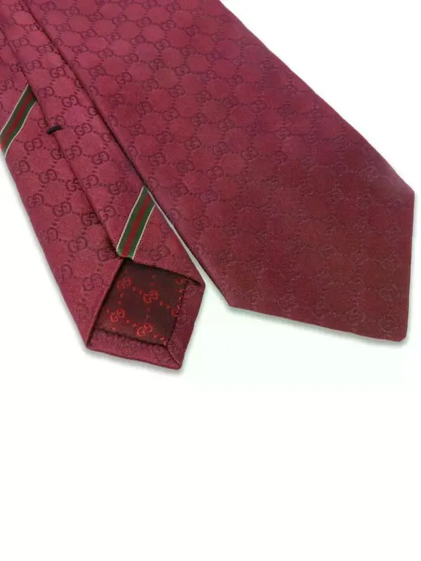 Gucci Gg Silk Tie