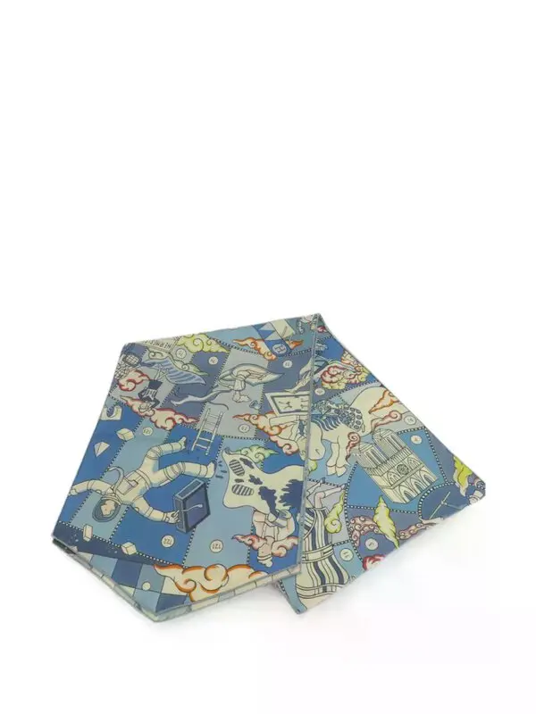 Hermès Graphic-print Scarf