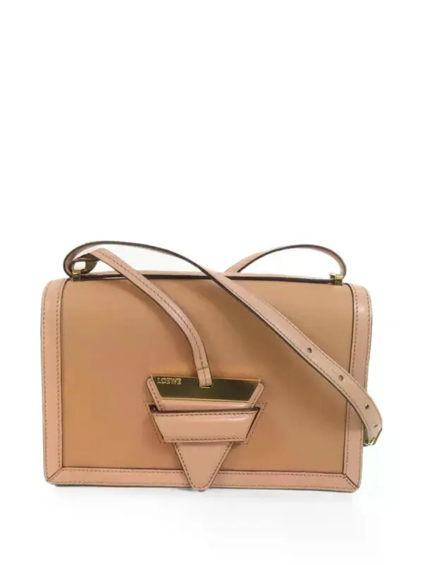 Loewe Barcelona Leather Shoulder Bag