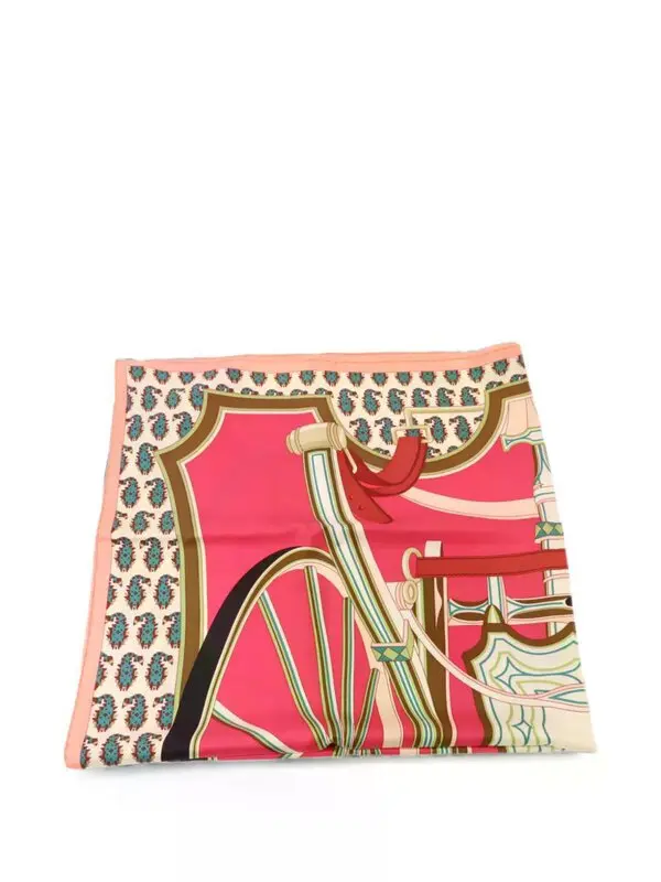 Hermès Roues De Phaeton Scarf