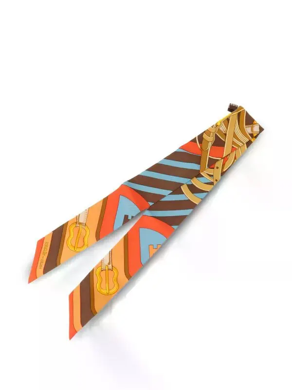 Hermès Silk Print Scarf