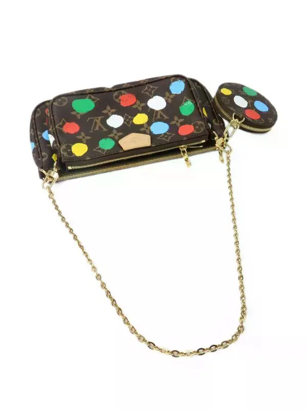 LOUIS VUITTON Yayoi Kusama Multi Pochette Accessoires Shoulder Bag
