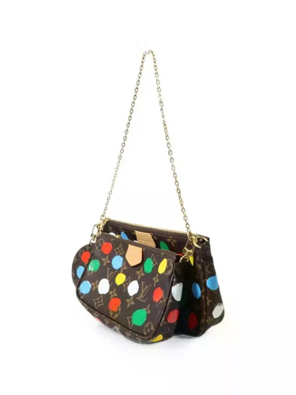 LOUIS VUITTON Yayoi Kusama Multi Pochette Accessoires Shoulder Bag