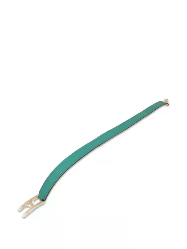 Hermès Double Leather H-lock Bracelet