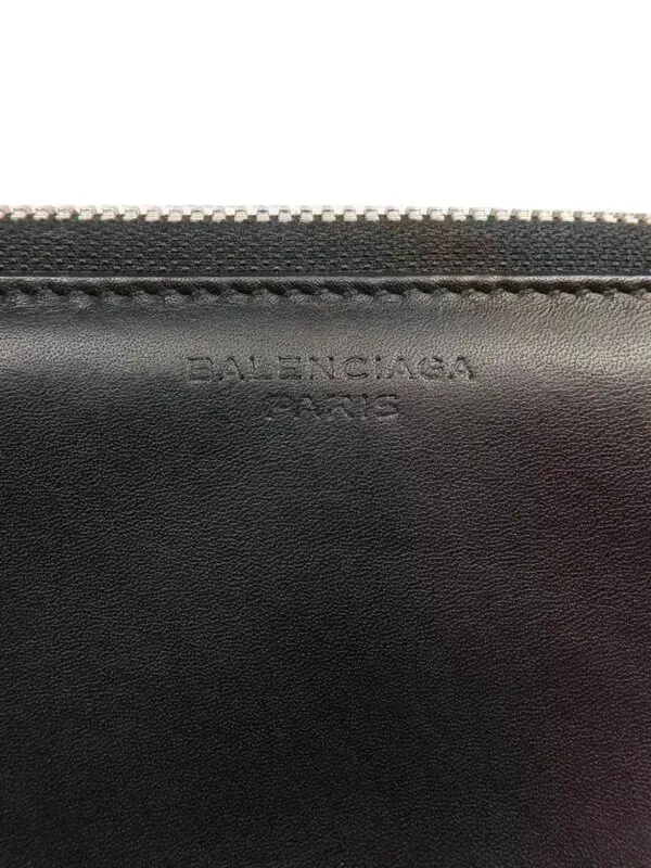 Balenciaga Round Zip-around Wallet
