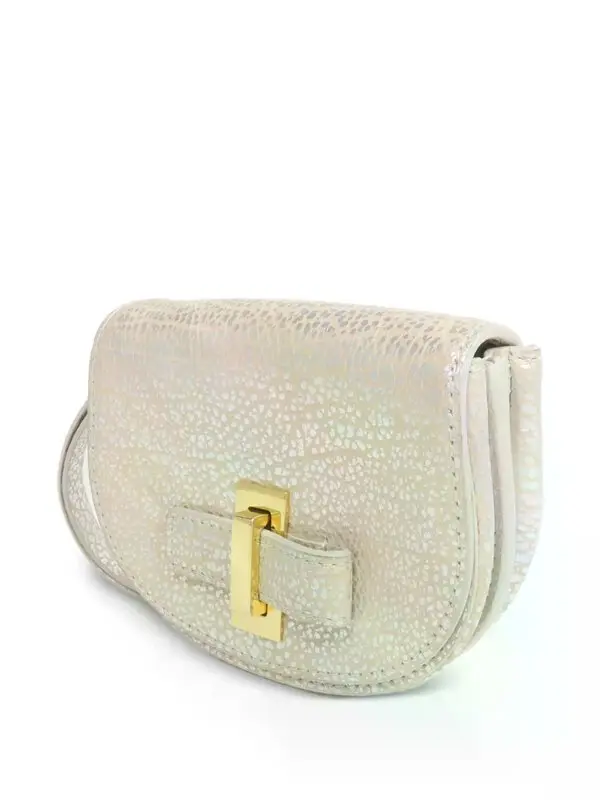 Delvaux Leather Card Case With Gold-tone Hardware