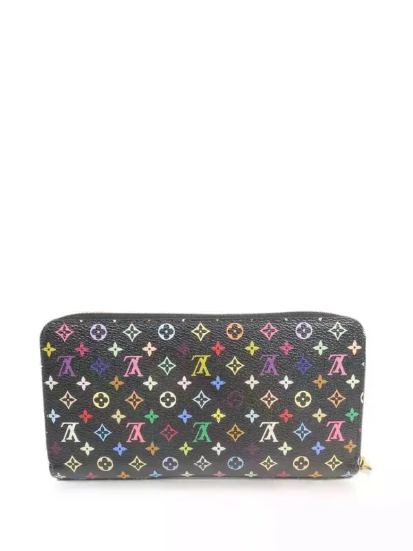LOUIS VUITTON Zippy Monogram-pattern Wallet - Black
