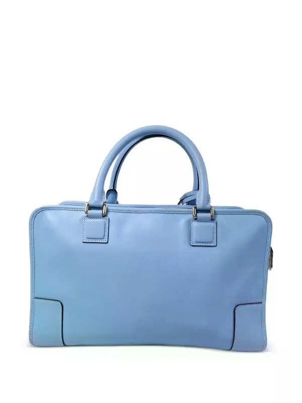 Loewe Amazona Leather Tote Bag - Blue