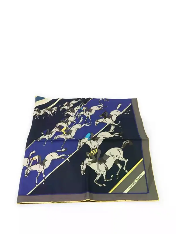 Hermès Horse-print Scarf