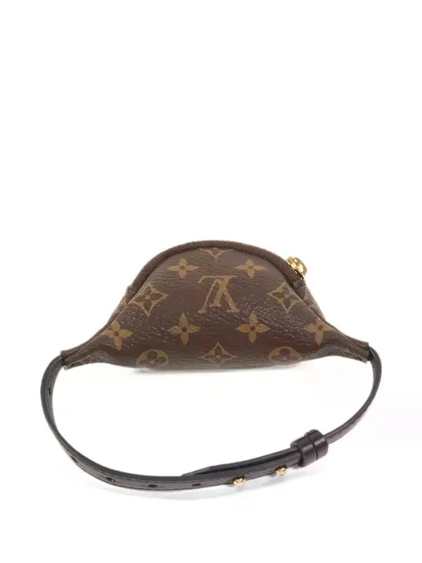 LOUIS VUITTON Monogram Bumbag Charm Bracelet