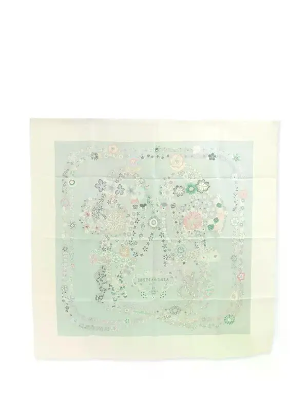 Hermès Brides De Gala Floral Scarf